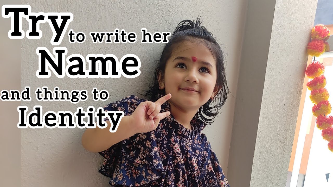 Akshata try to write her name😍🌸🧿 - YouTube