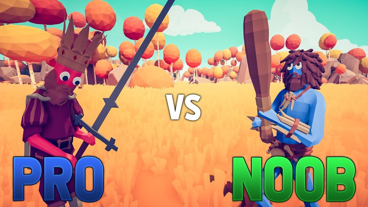 PRO vs NOOB w TABSIE (Totally Accurate Battle Simulator) - YouTube