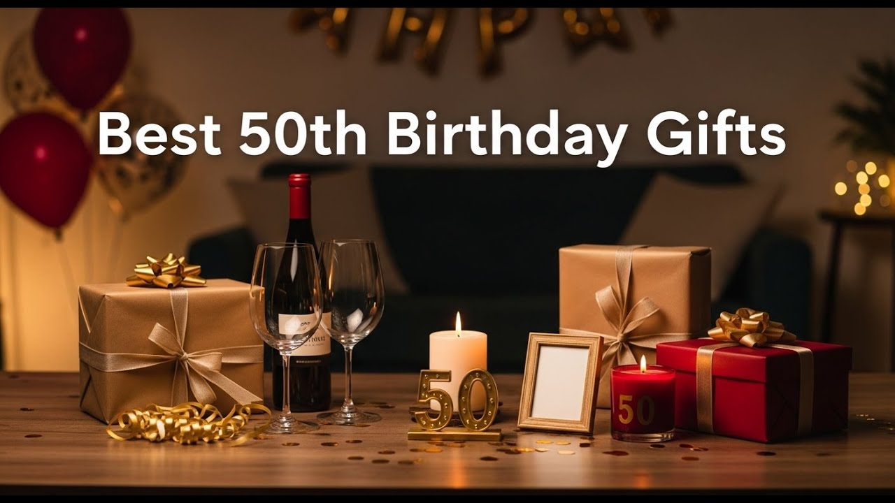 TOP 5 Best 50th Birthday Gifts 2026 | I Found the Perfect 50th Birthday ...