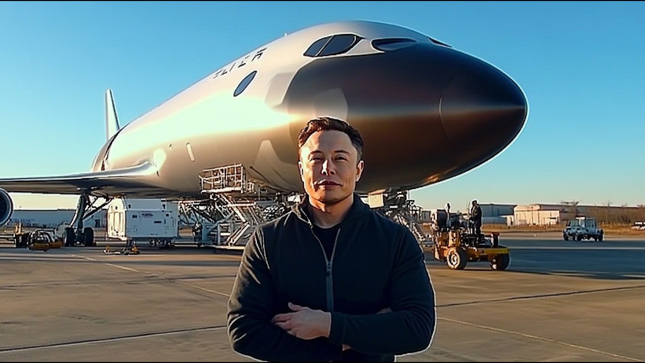 THIS PLANE REACHES THE SPEED OF LIGHT: Elon Musk's Fighter Jet - YouTube