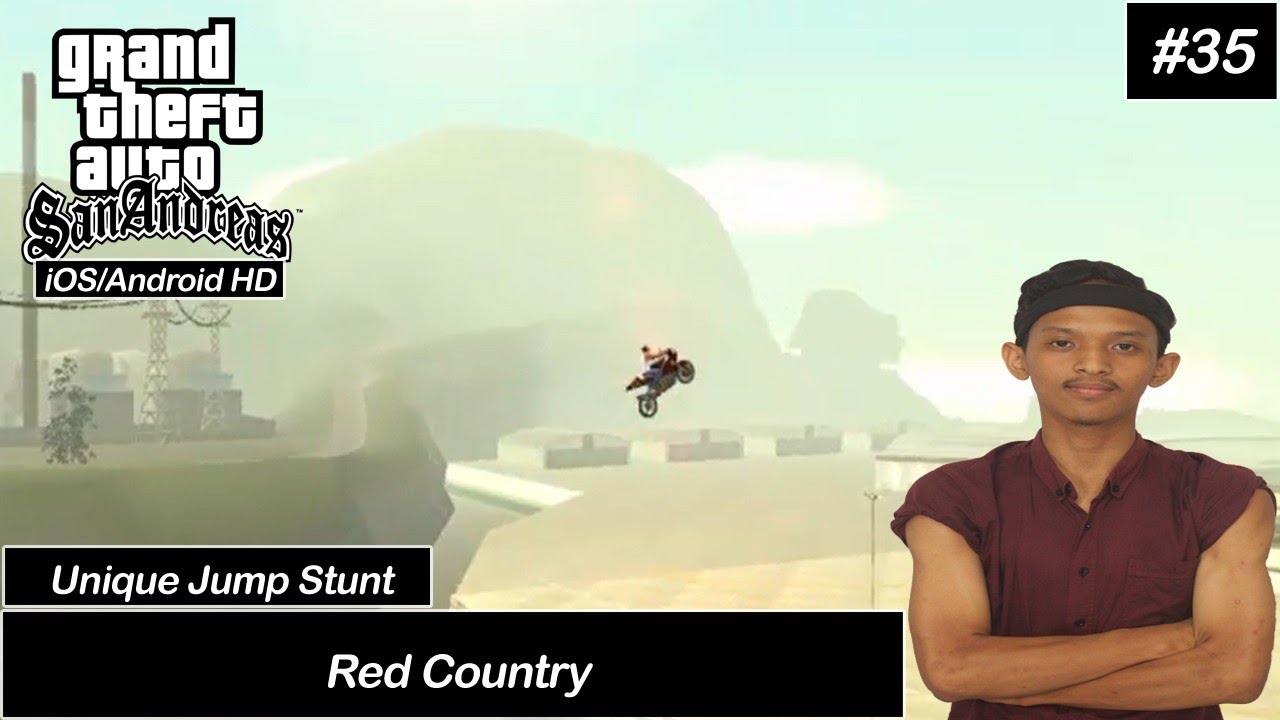 Unique Jumps Stunt - Red Country | GTA San Andreas - YouTube