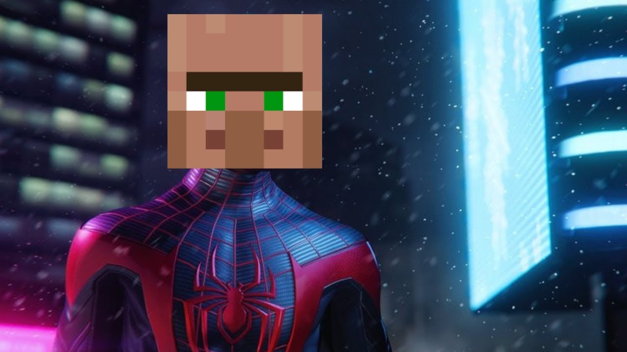 Minecraft Villager Sings Sunflower Song by Post Malone - YouTube