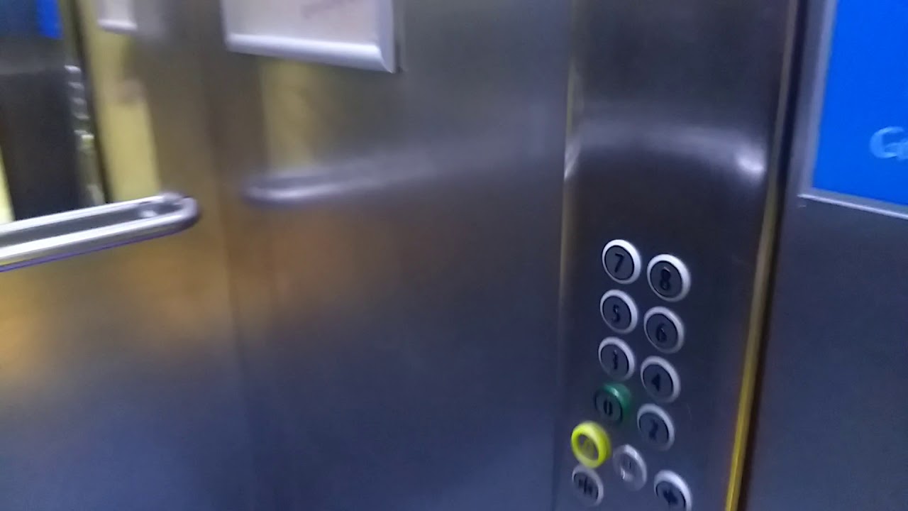 Kone Ecodisc Lifts At Travelodge In Feltham - YouTube