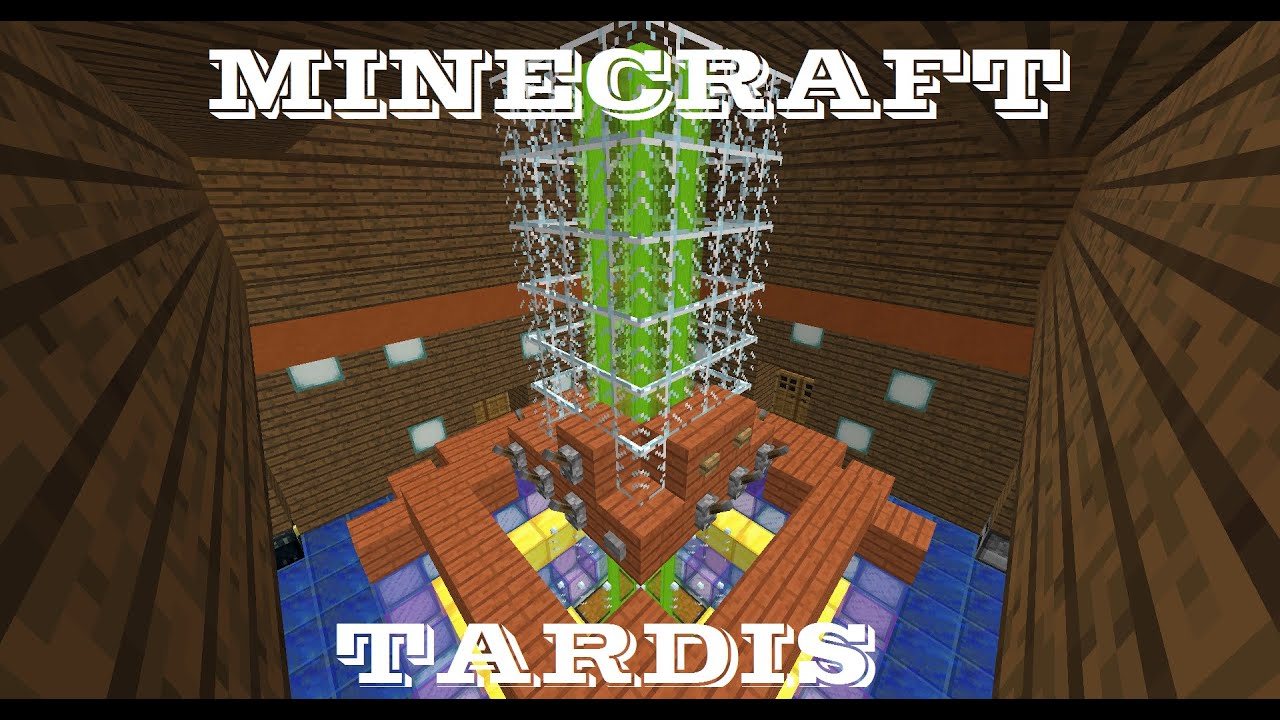 WORKING MINECRAFT TARDIS!!! NO MODS! - YouTube