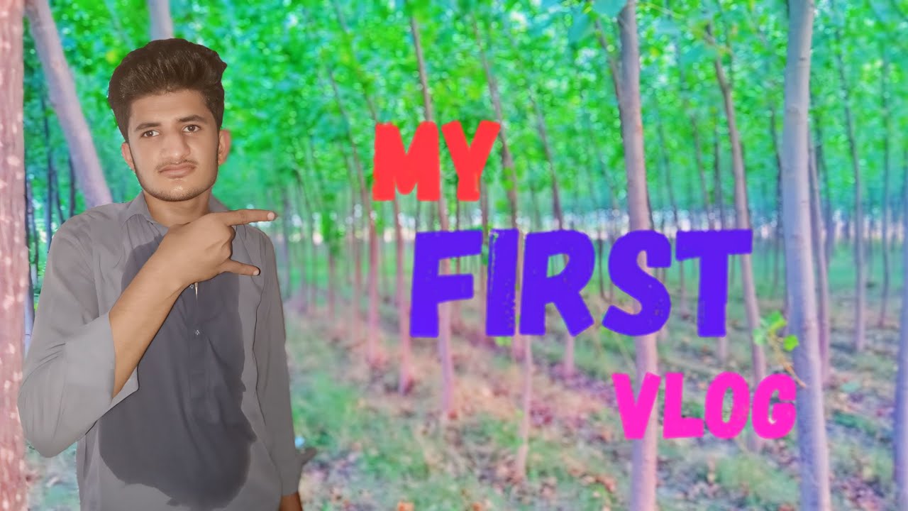 My First Vlog 🥰| First video on YouTube | Abrar village vlogs |#vlog #firstvlog #trending - YouTube