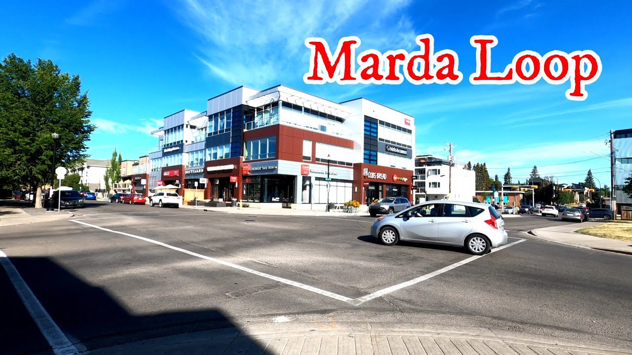 Marda Loop [4K] Calgary , Alberta Canada - YouTube