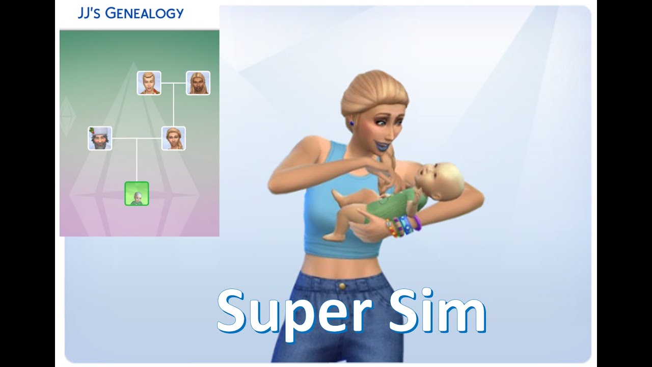 Super Sim Challenge - Episode 1 Having the baby - YouTube