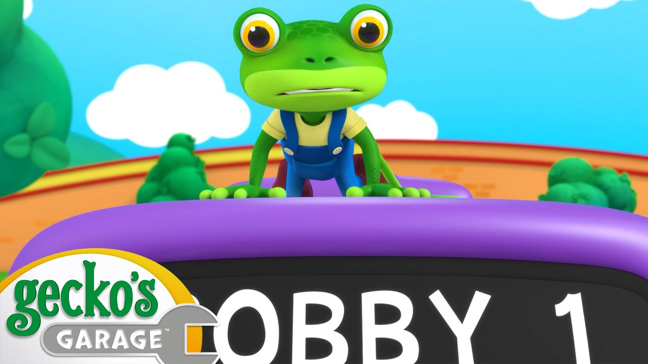 Gecko on the Bus | Gecko's Garage 3D | Robot Cartoons for Kids ...
