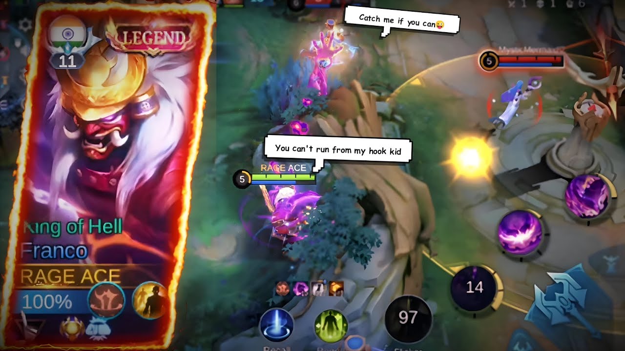 Chasing Harley Was His Plan… Franco Ruined It? 💀 | Mobile legends - YouTube