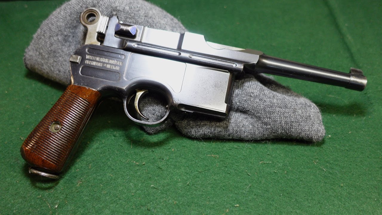 The German Six-Shooter: The Mauser Broomhandle C/96 Six Shot Pistol ...