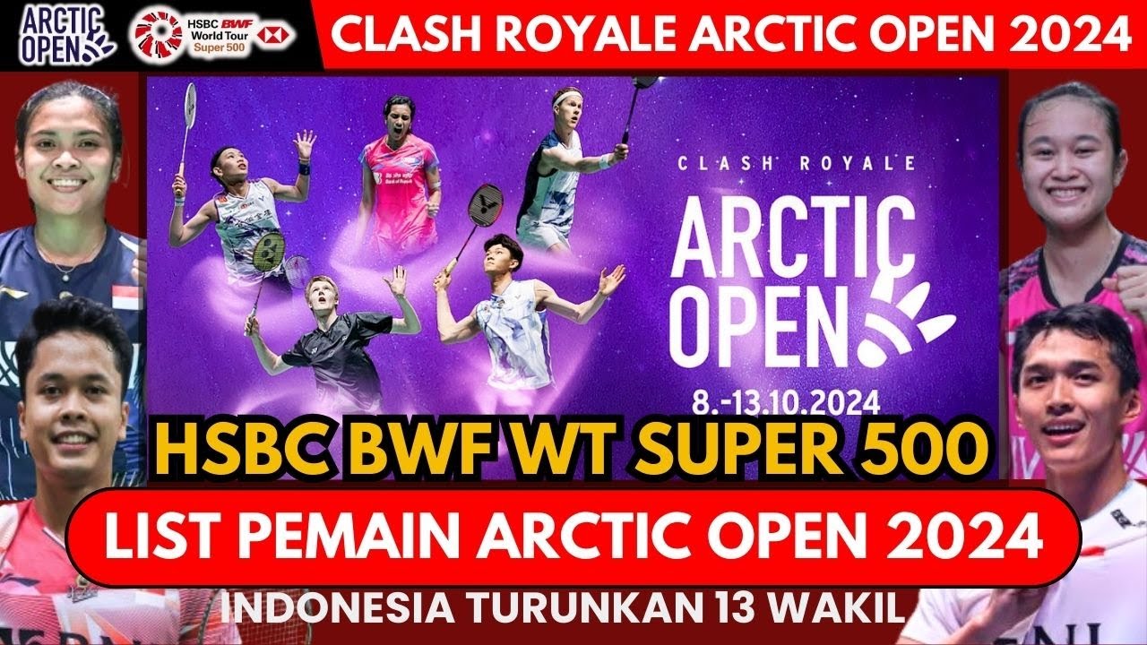 Daftar Pemain Di Arctic Open 2024, 08-13 Oktober 2024 - YouTube