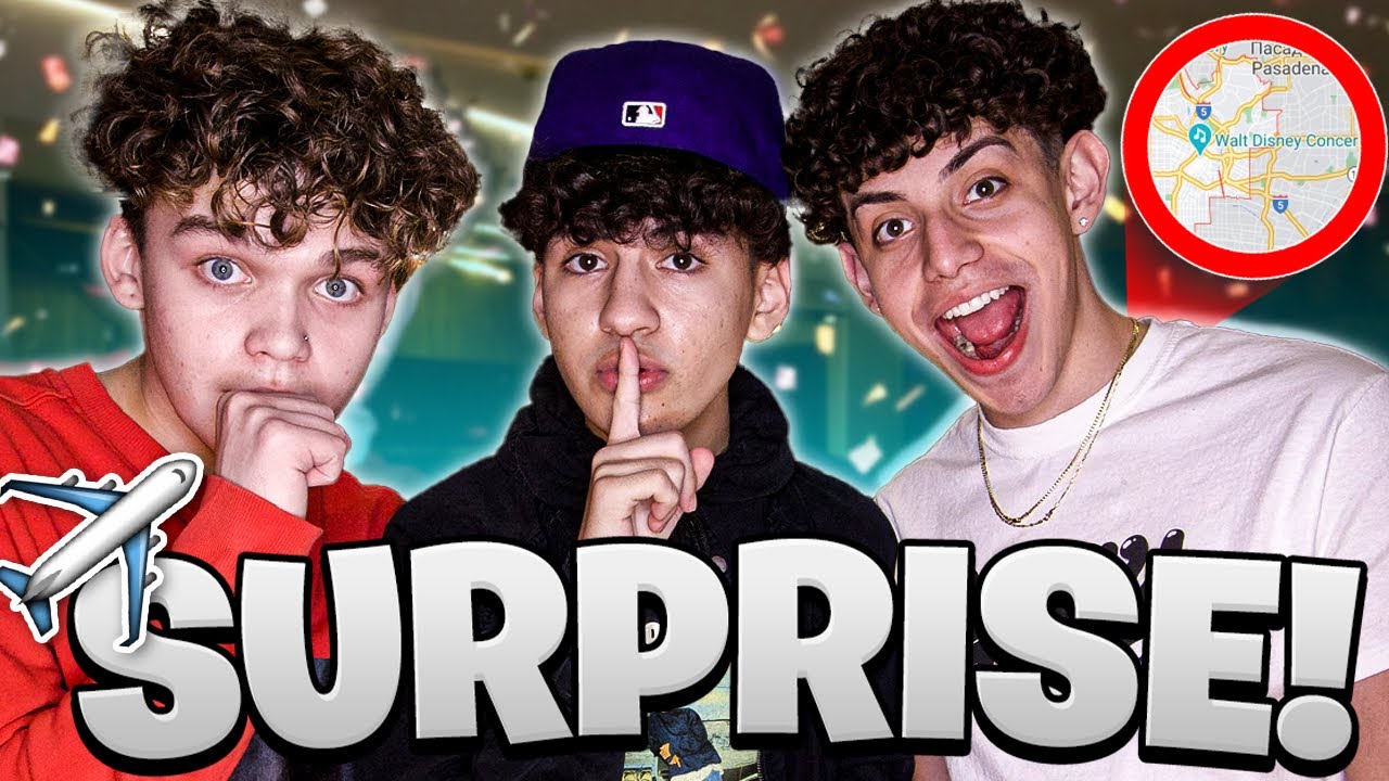 I TRAVELED 1,000 MILES TO SURPRISE MY BEST FRIENDS! ️ ️ **EMOTIONAL ...