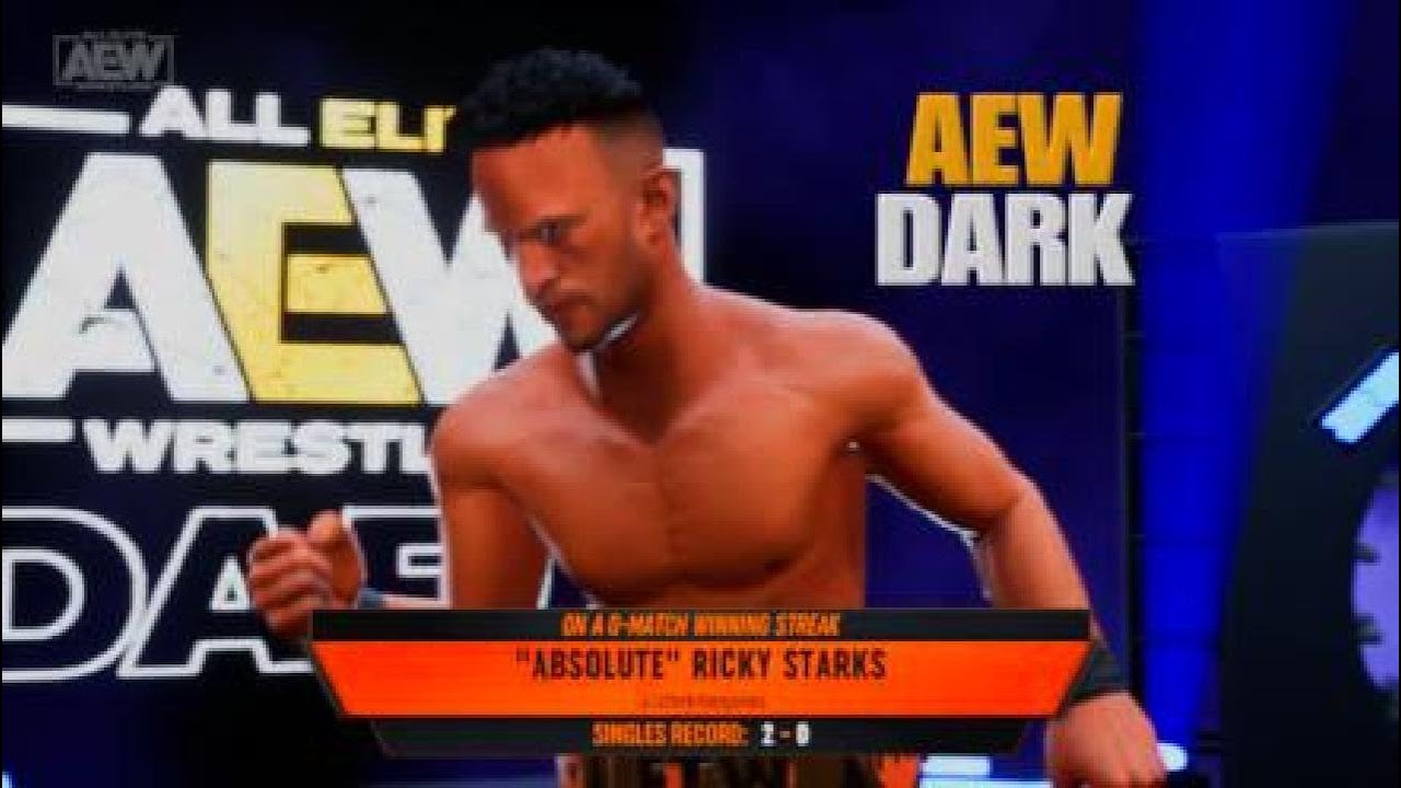 AEW DARK RICKY STARK TELL EVERYONE HE WAS GOING TO BEAT CODY RHODES ...