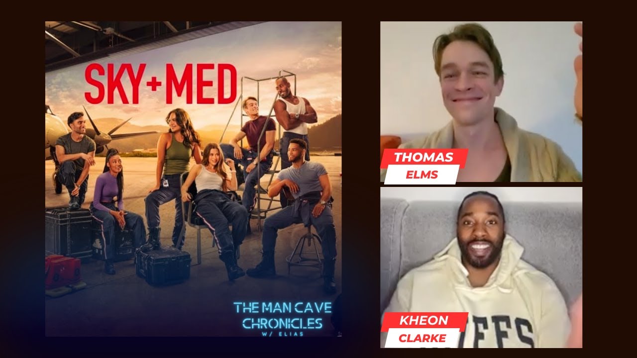 Thomas Elms and Kheon Clarke reveal insights into SkyMed Season 2 - YouTube