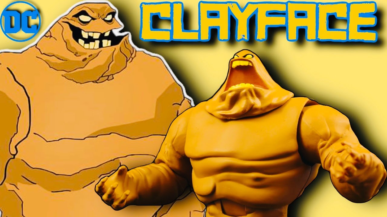 CLAYFACE Deluxe Edition Figure DC Collectibles - YouTube