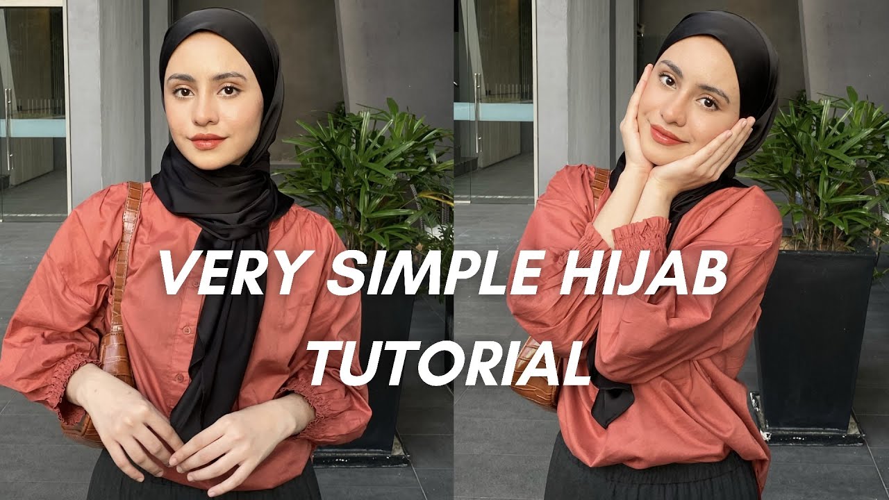 THE EASIEST HIJAB TUTORIAL EVER - YouTube