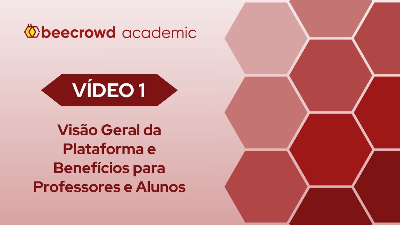 [PT-BR] beecrowd Academic - Vídeo 1 - Visão Geral - YouTube