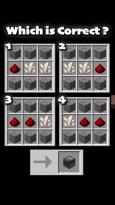 Minecraft Observer Recipe - YouTube