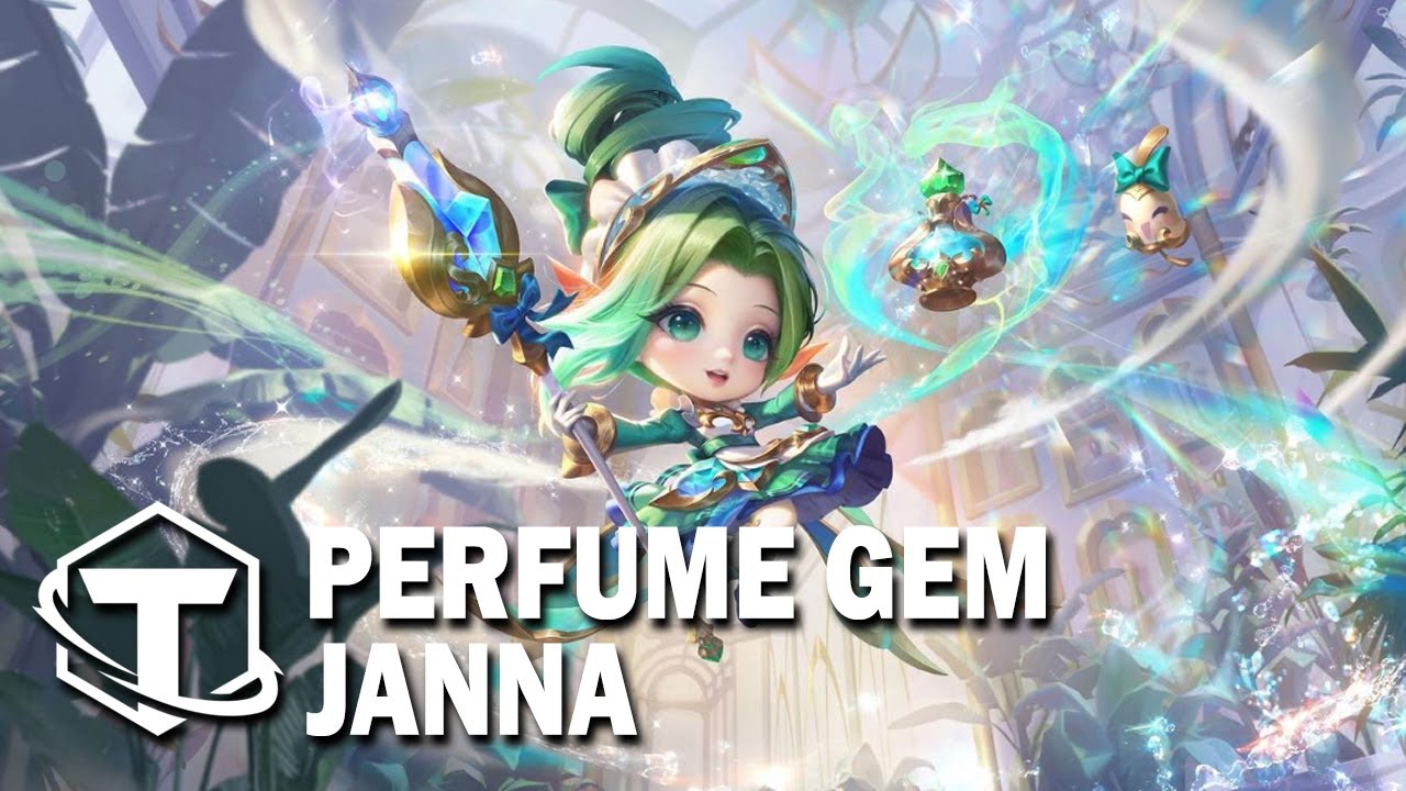 Perfume Gem Janna Chibi Animation Preview (Chinese Server) - Teamfight Tactics - YouTube