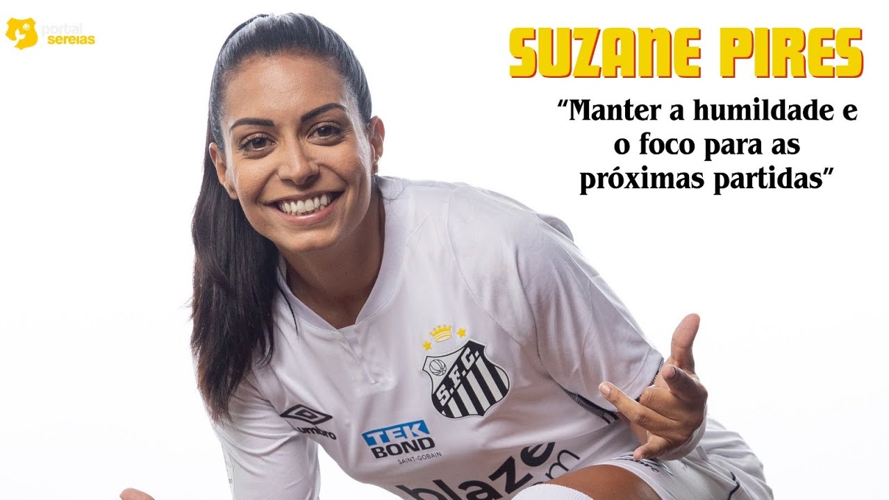 Suzane Pires comemora vitória do Santos - YouTube