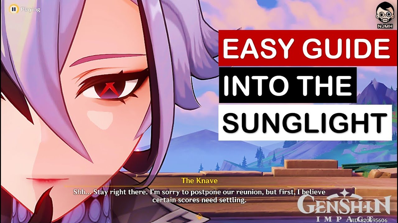 [Easy Guide] Into the Sunlight Story Quest with Knave Boss Fight & all ...