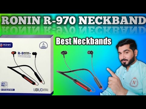 Neckband Super Quality Sound | Ronin R-970 | Noman accessories - YouTube