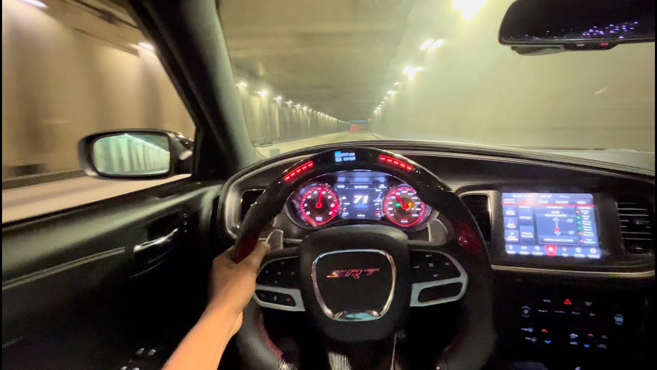 EXTREMELY LOUD HELLCAT IN A TUNNEL! - YouTube