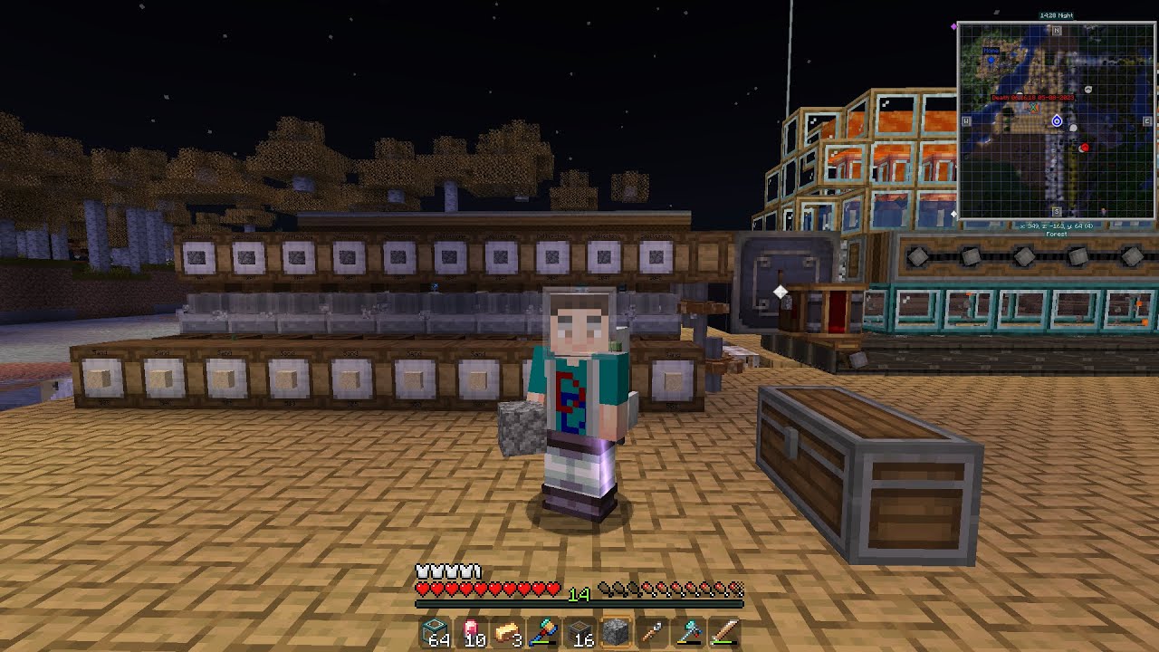 Minecraft Create Astral. Space Reborn. Episode 132. Day 846. Ore ...