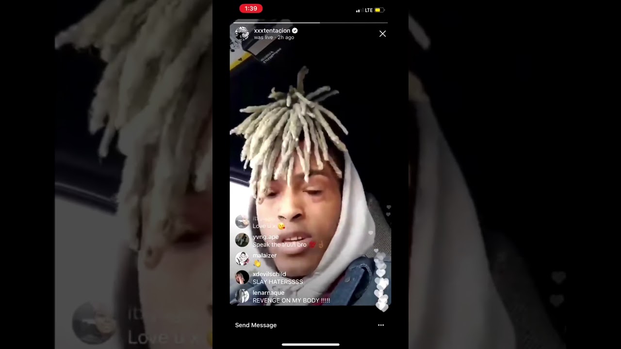 R.I.P XXXtention💜🤕!! (His last inspirational talk before he was ...