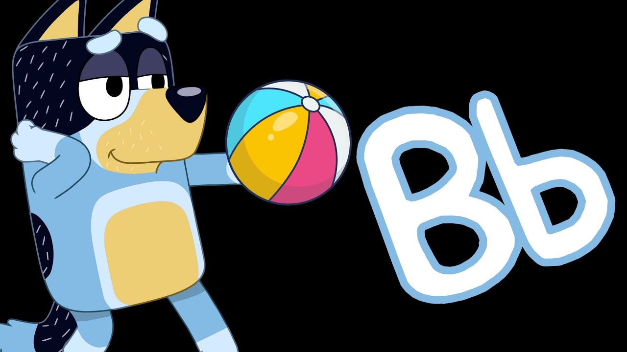 Bluey Phonics Song with Two Words | ABC Alphabet Sounds for Kids | A ...