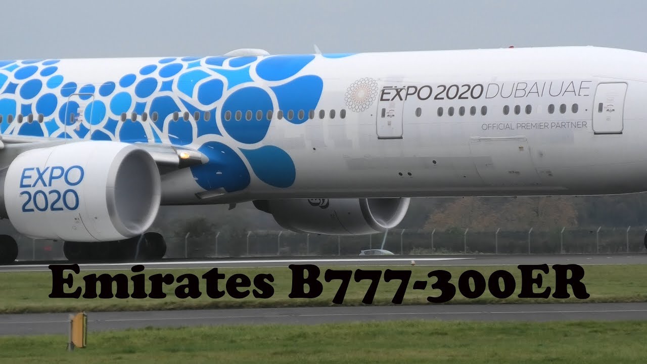B777-300ER GE-90 Engine water funnel [4K/UHD] - YouTube