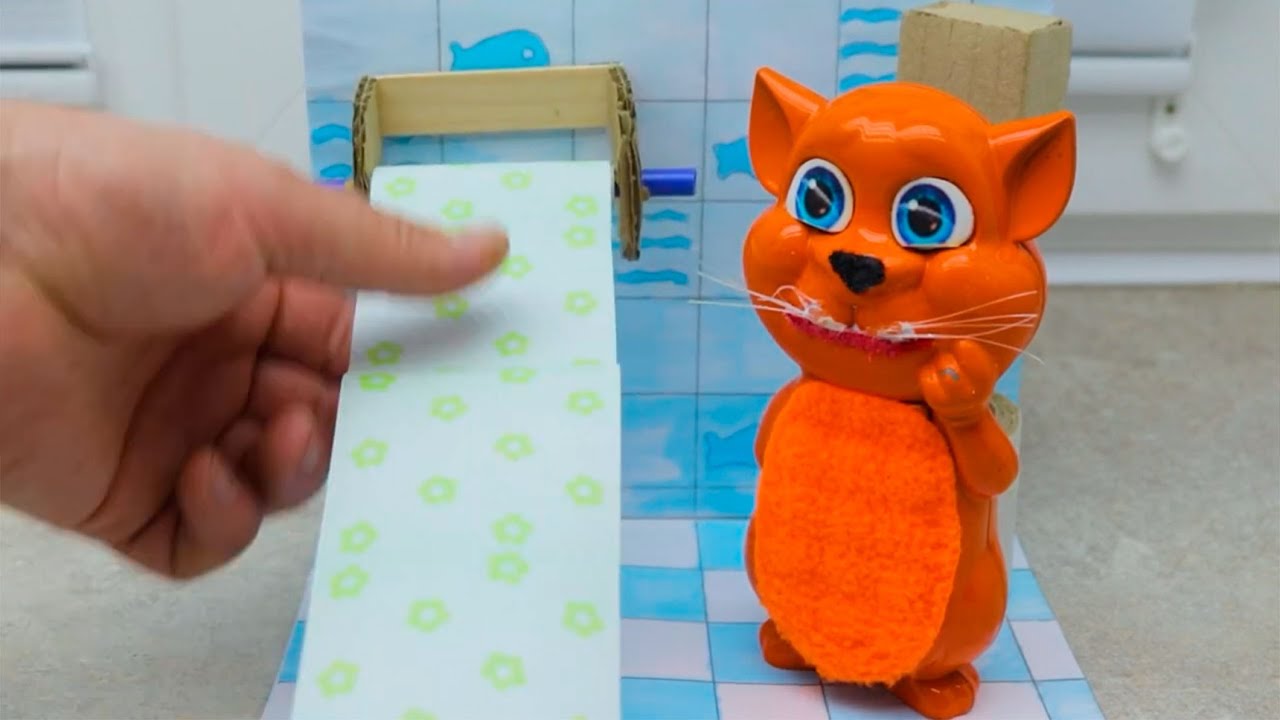 DIY Paper Craft Ideas. My Talking Tom Friends - YouTube