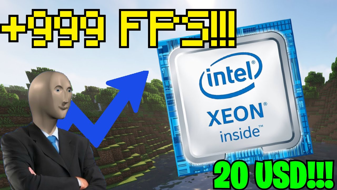 ALCANCE 3000FPS CON UN PROCESADOR BARATO (20$) !!!!!! - #minecraft + # ...