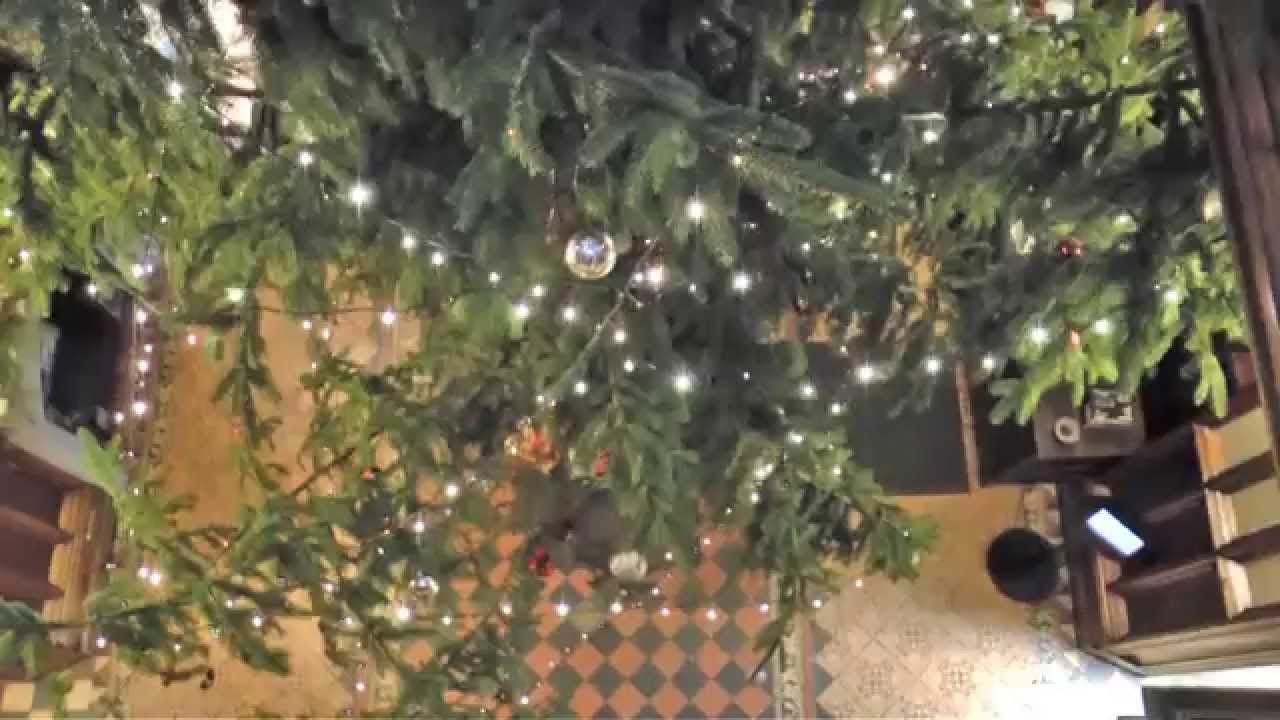 Wray Castle Christmas Tree Goes Up! - YouTube