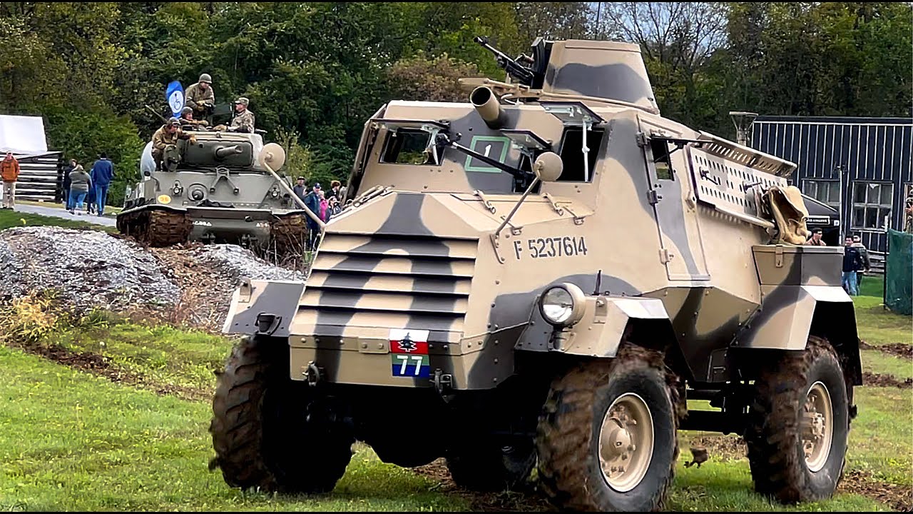 Otter Light Reconnaissance Car Demonstration | Army Heritage and ...