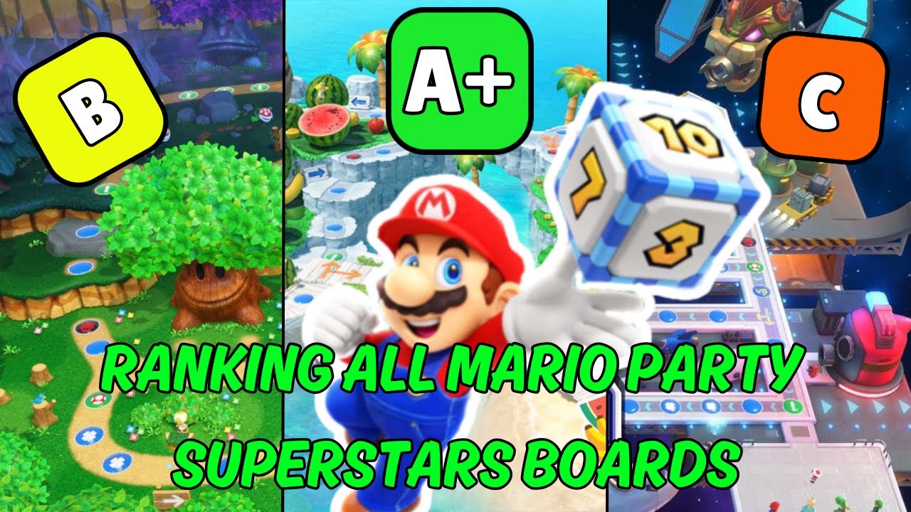 Grading Every Mario Party Superstars Boards - YouTube