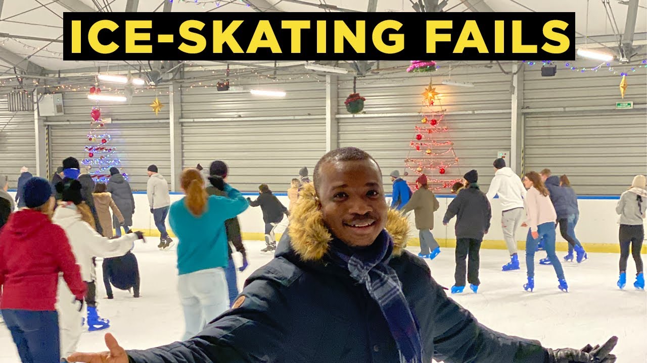 Ice Skating Fails - Funny Moment Ice Skating| International Student ...