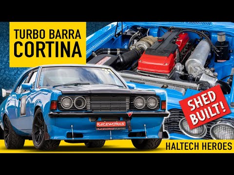 🏅 Alleskönner: Gregs Ford Cortina mit Barra-Motor | HALTECHEROES