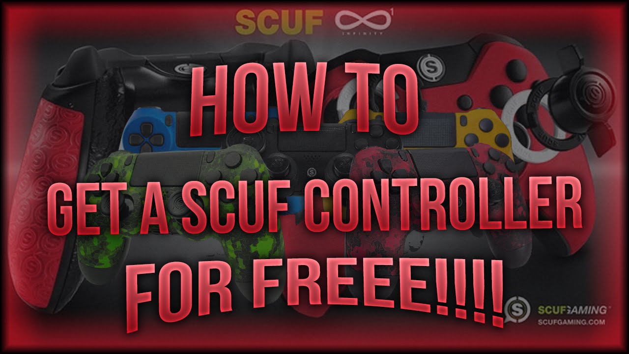 How to get a Scuf Controller for FREE!!!! - YouTube