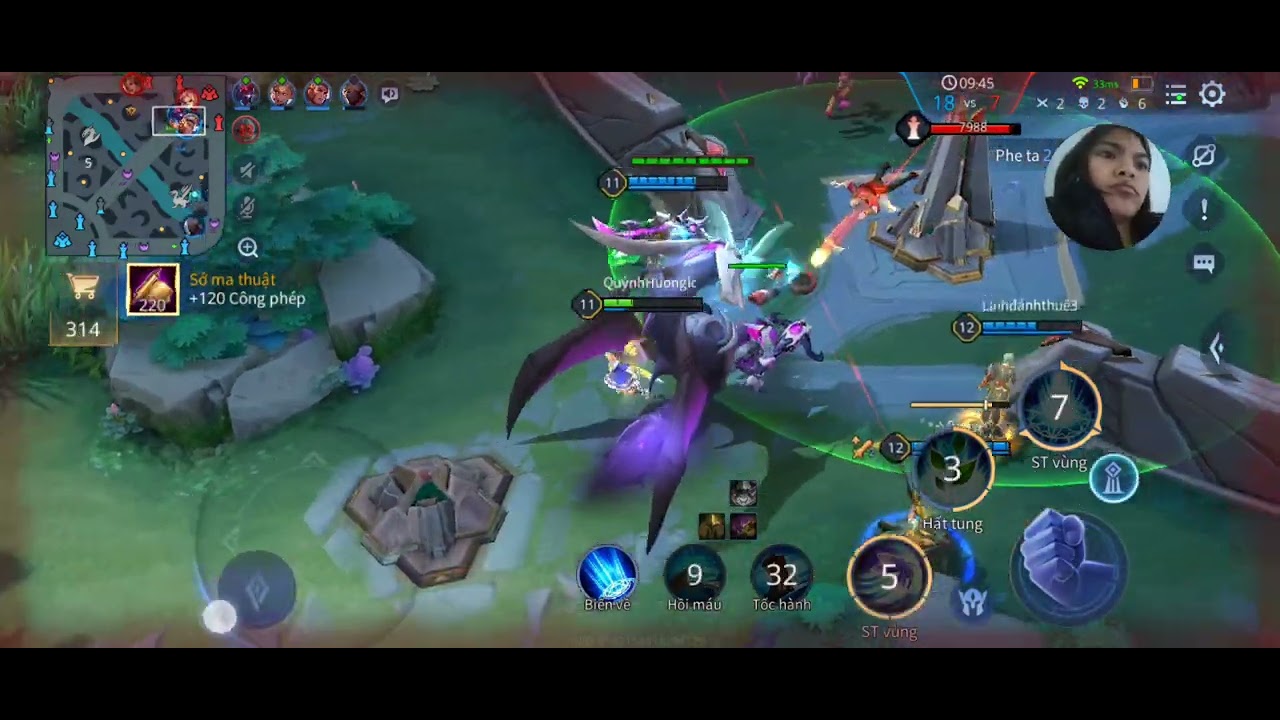 liên quân mobile game giải trí đỉnh cao #huong - YouTube