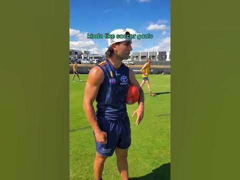 How to Kick a Snap Goal #AFL - YouTube