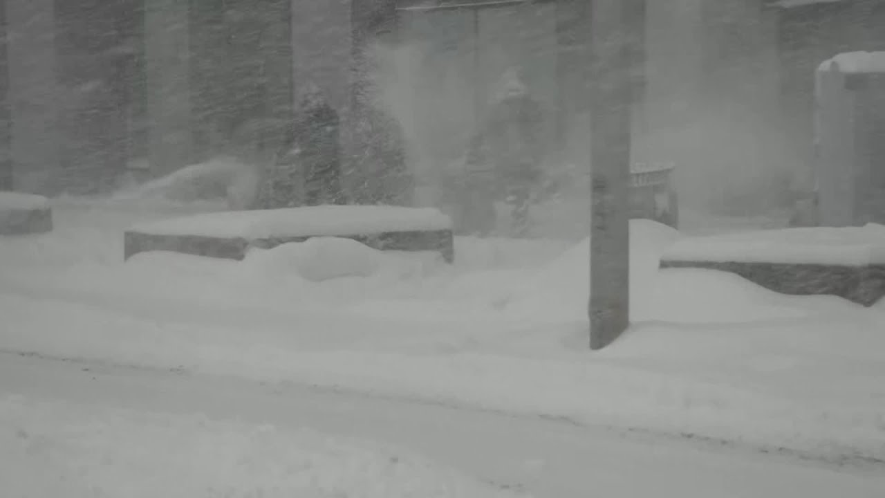 Weather Channel Meteorologist Jordan Steele reports on the Lake-Effect ...