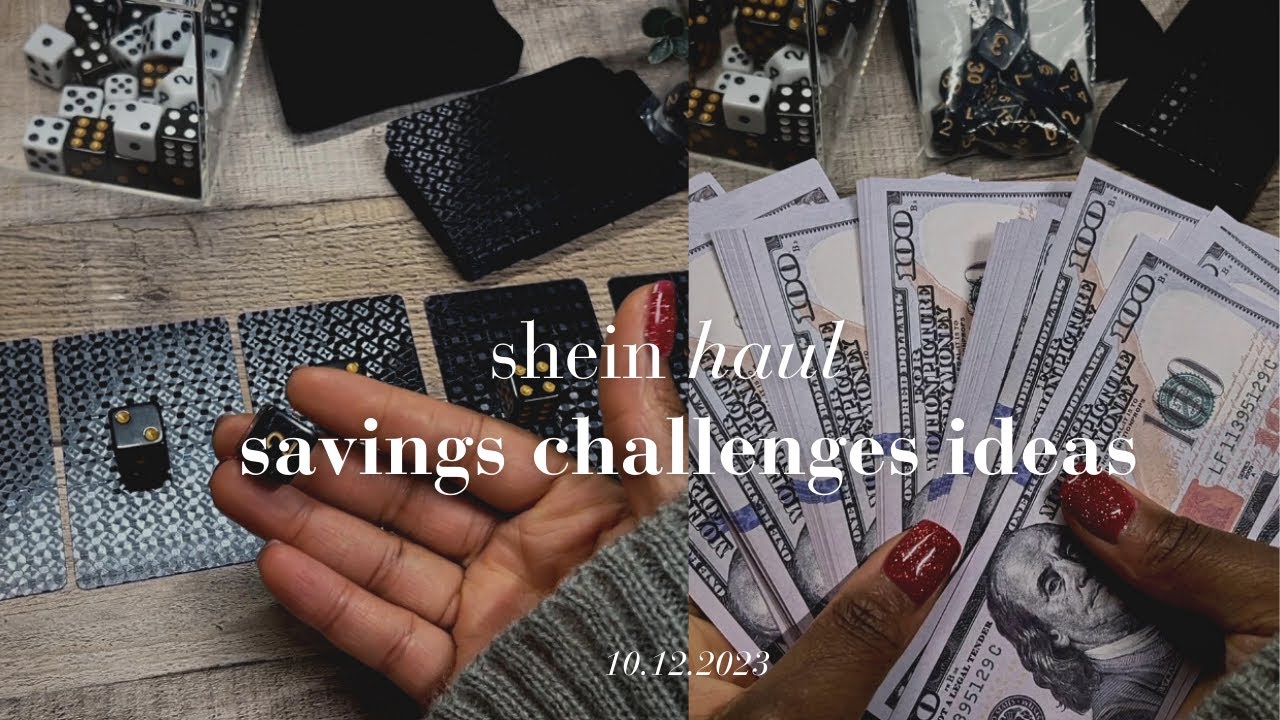 NEW SheIn Haul and 2024 Savings Challenge Ideas | Cash Stuffing for ...