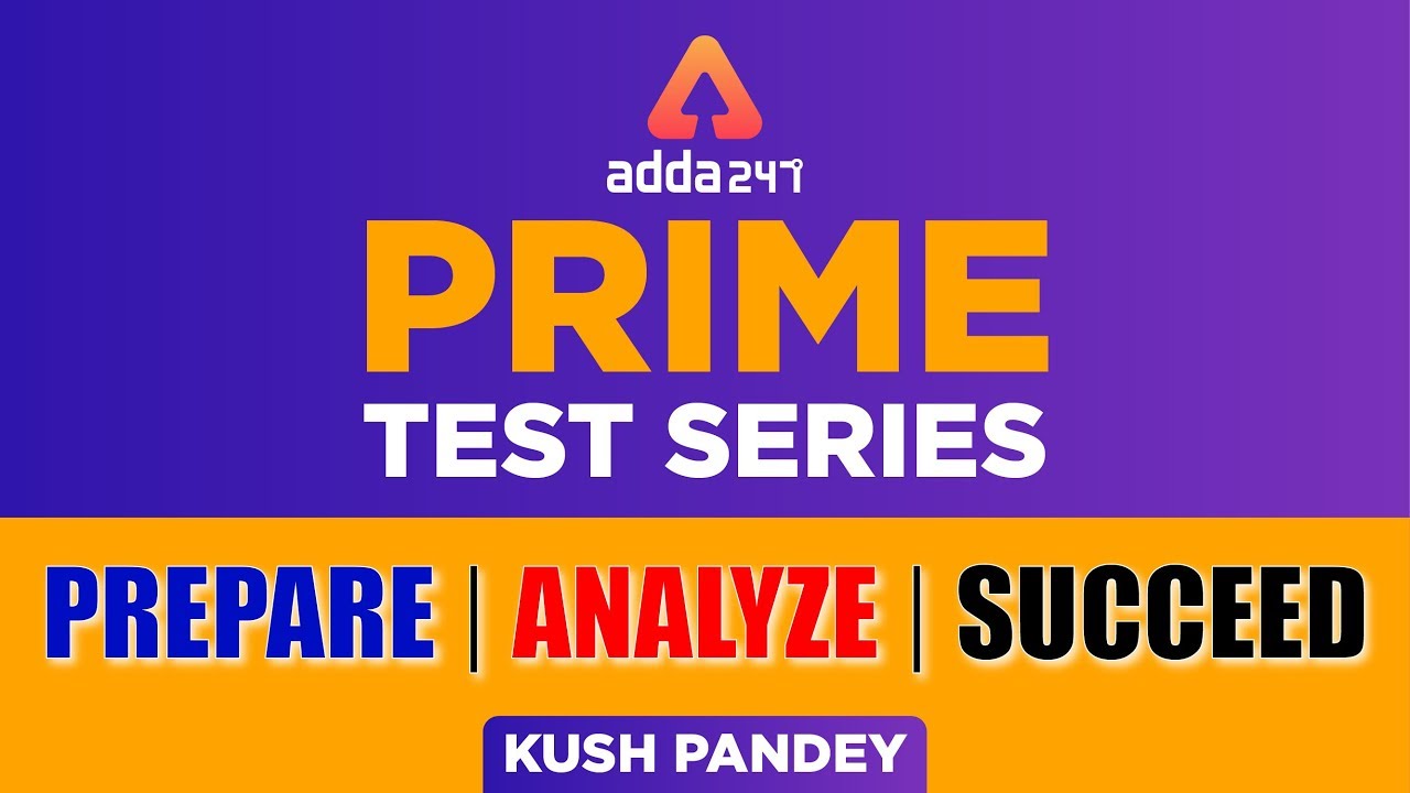 Prepare | Analyze | Succeed With Adda247 Prime Test Series | - YouTube