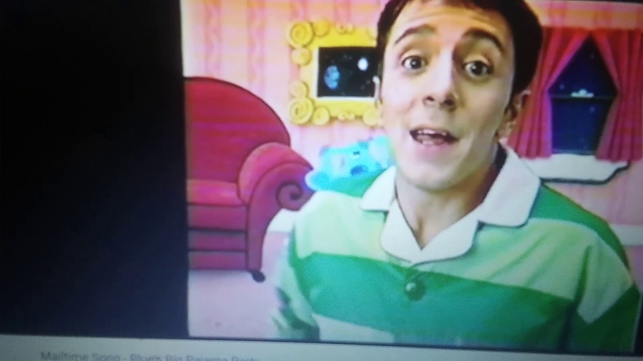 Blue's Clues Blue's Big Pajama Party Mailtime Except Steve Sounds Like ...