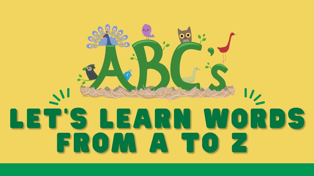 Short Words That Start With A To Z For Pre Schoolers English A To Z short-words-that-start-with-a-to-z-for-pre-schoolers-english-a-to-z