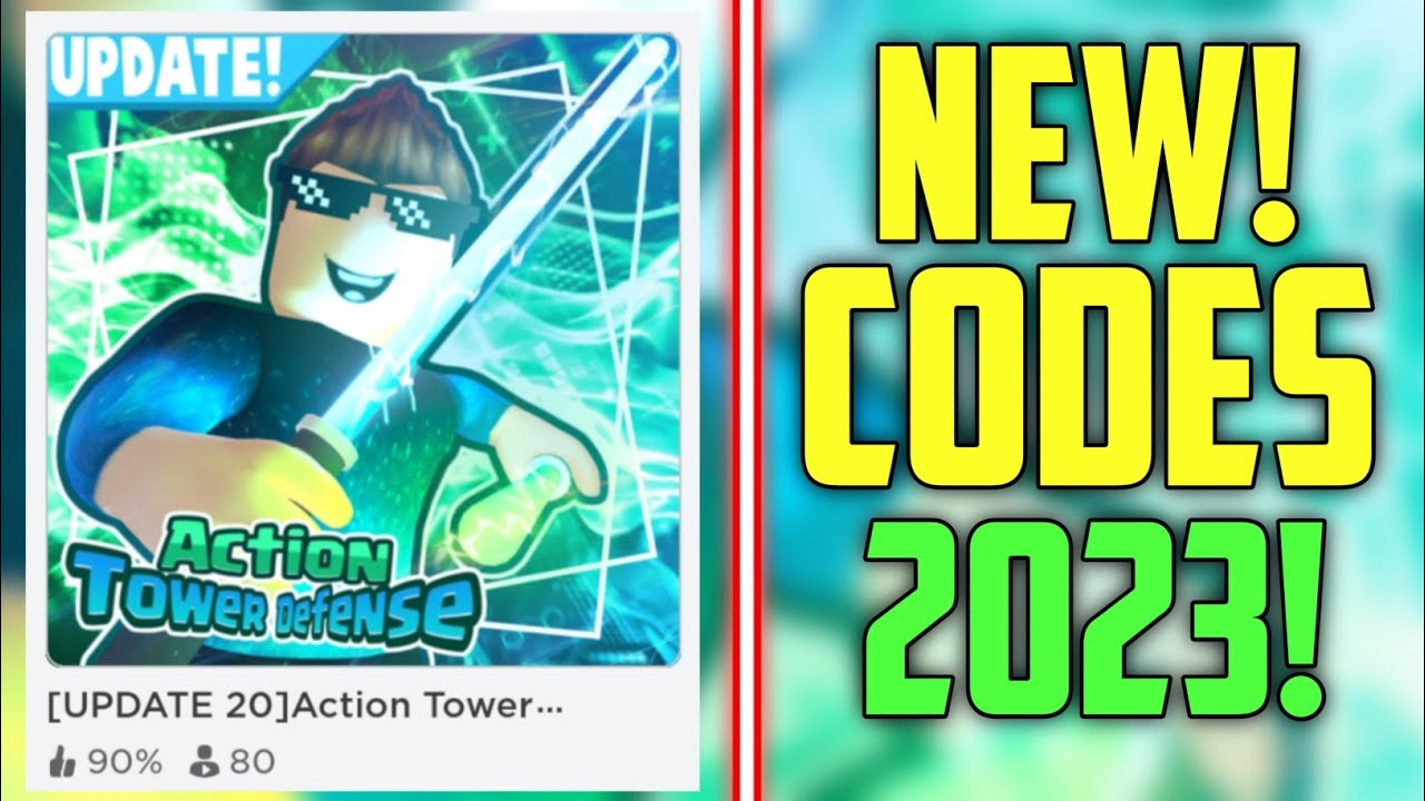 HURRY! - NEW ACTION TOWER DEFENSE CODES 2023! (UPDATE 20) - YouTube
