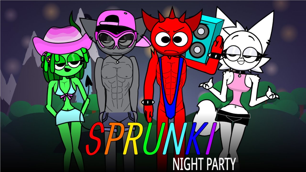NEW VERSION of Incredibox Sprunki Retake! Party at the BEACH! - YouTube