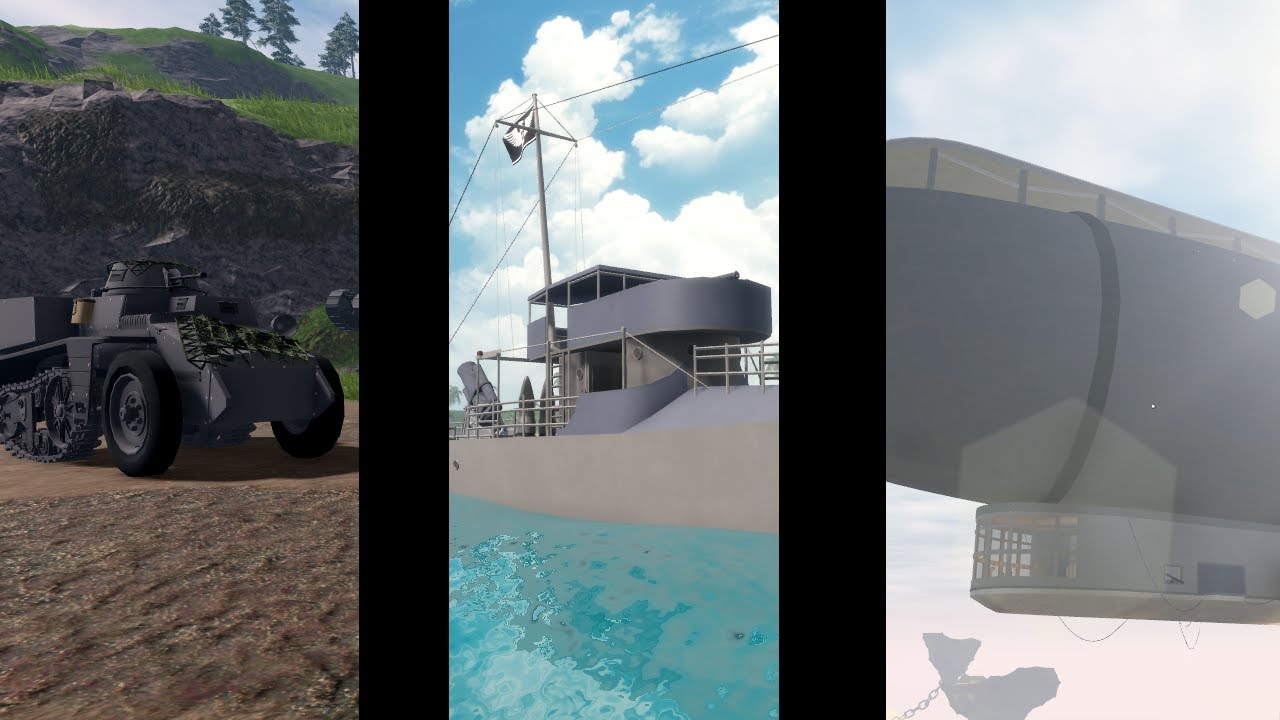 Vehicles of all flavors. Version: 3.0.0 - Roblox Airship Assault - YouTube