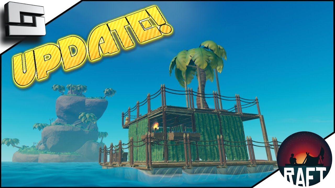 NEW Island UPDATE! Raft Gameplay - YouTube